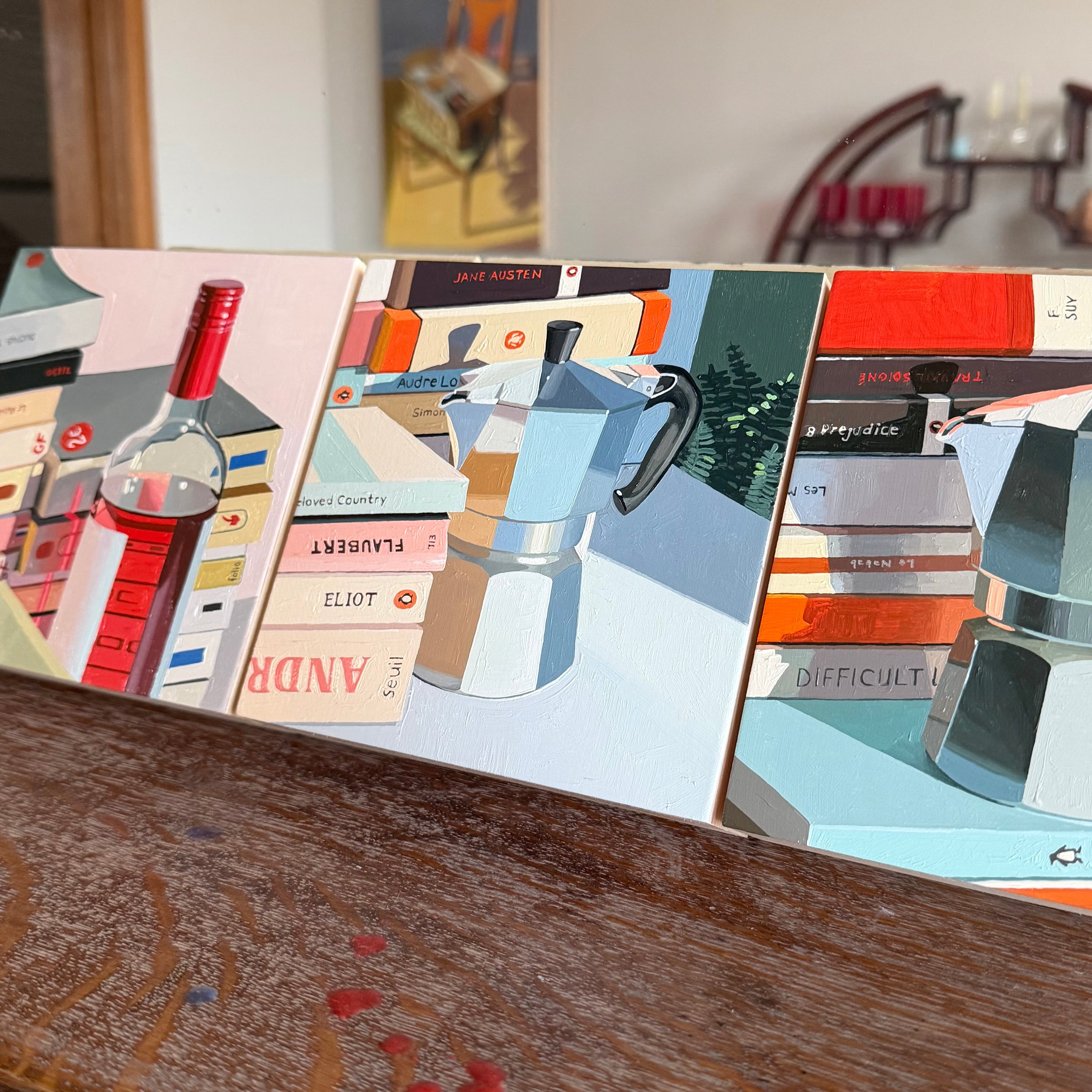 Moka Pot & French Classics no. 5 – Leah Gardner Art