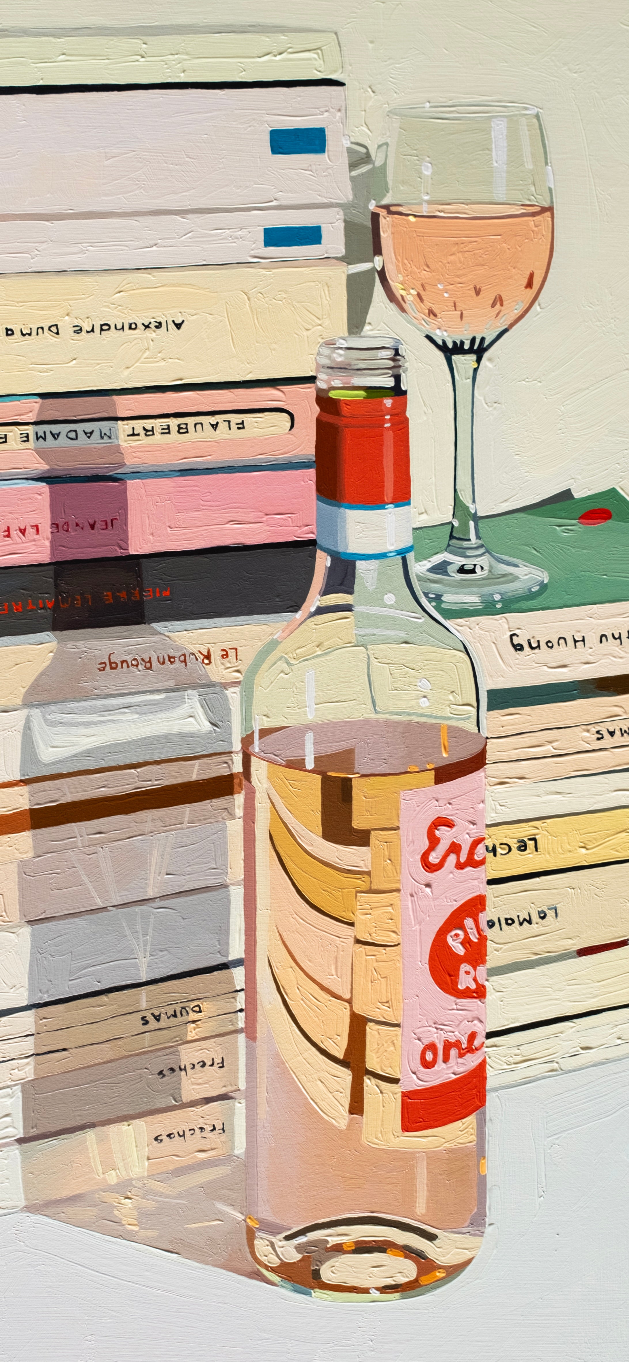 Rosé and French Classics Phone Wallpaper – Leah Gardner Art