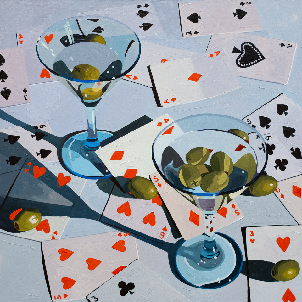 You Gonna Eat Your Olive? Print (multiple sizes) – Leah Gardner Art