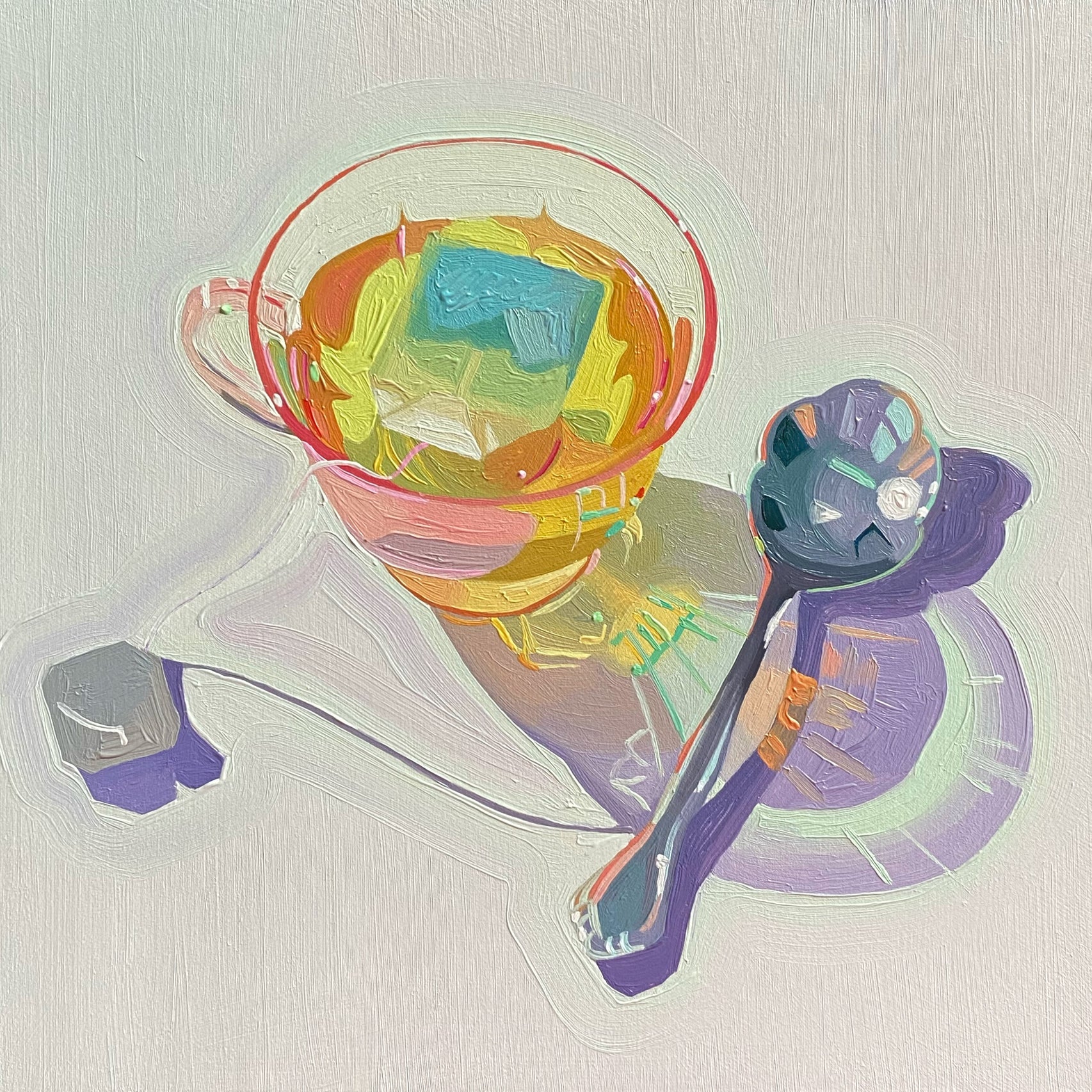 Iridescent Tea – Leah Gardner Art